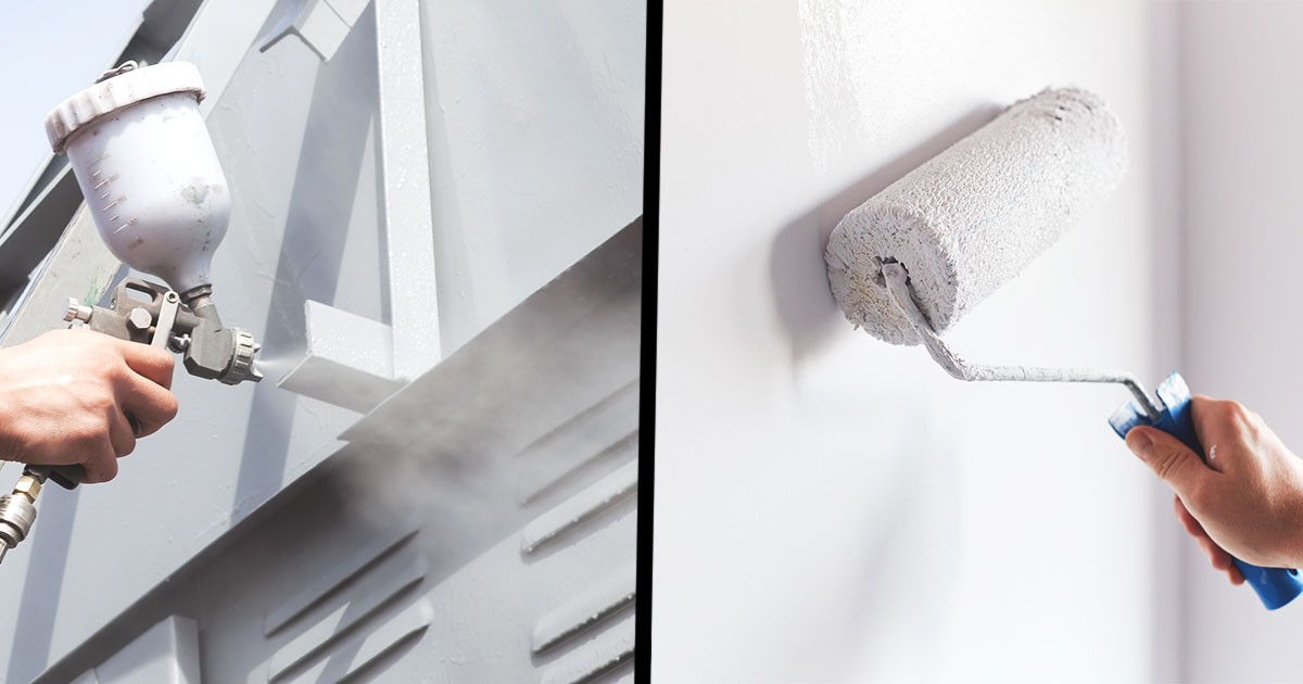 Paint Sprayer Vs. Roller Pros and Cons for Your Paint Project